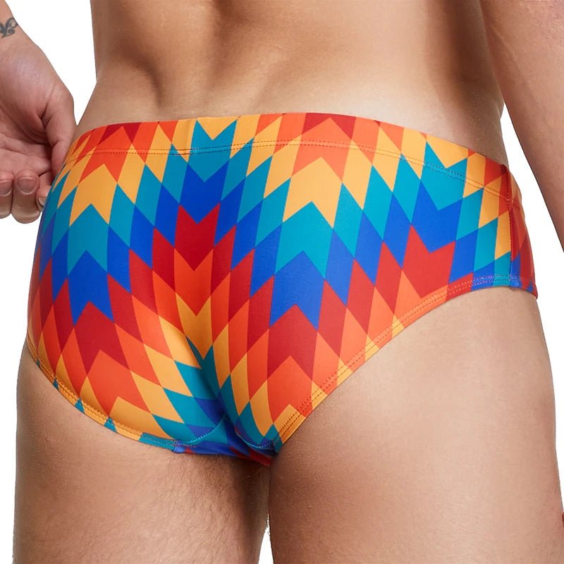 Sexy Men’s Swimwear - Art Deco Pop Swim Briefs – Oh My!