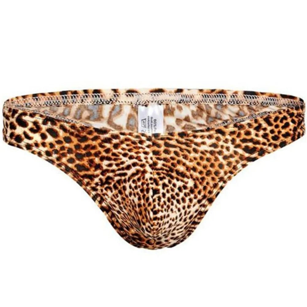 Men’s Sexy Underwear - Leopard Print Thong – Oh My!