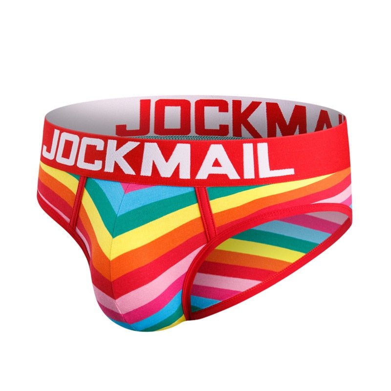 Men’s Sexy Underwear - Jockmail Striped Briefs 3-Pack – Oh My!